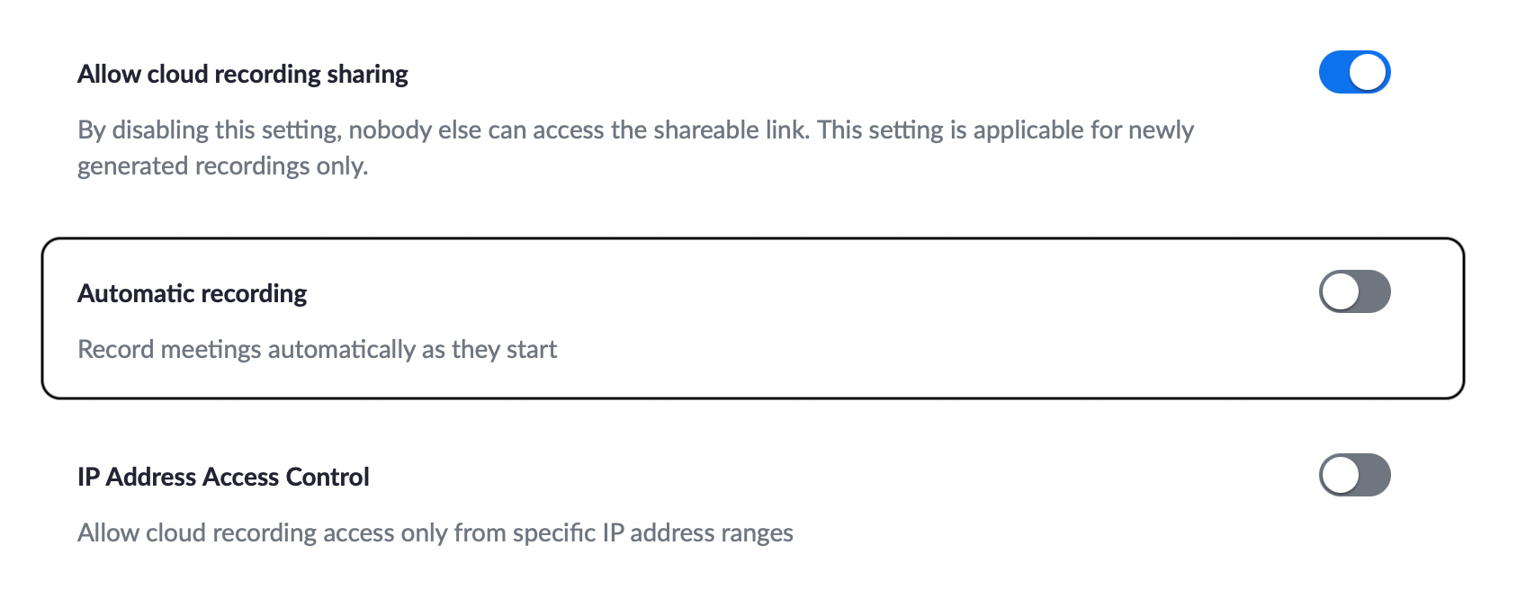 How to Automatically Record Zoom Meetings | Grain Blog